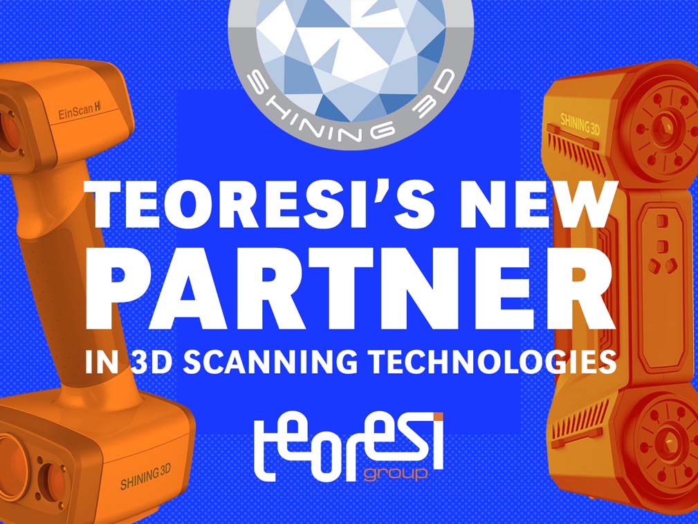 Sun is shining in the Industry 4.0: Teoresi and SHINING 3D now partner in 3D scanning ...